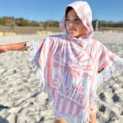 Sunshine Blush Kids Poncho by Bambury – Cottonbox Pty Ltd