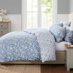 Libby Blue Quilt Cover Set by Laura Ashley – Cottonbox Pty Ltd