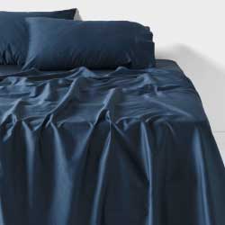 Augusta Navy Sheet Set by Linen House – Cottonbox Pty Ltd
