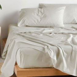 Vienna Grey 300TC Cotton Sheet Set by Linen House – Cottonbox Pty Ltd