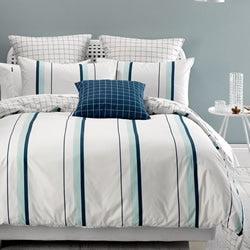 Sol Mint Quilt Cover Set by Deco – Cottonbox Pty Ltd