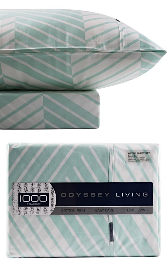 Seville Sea Sheets by Odyssey Living – Cottonbox Pty Ltd
