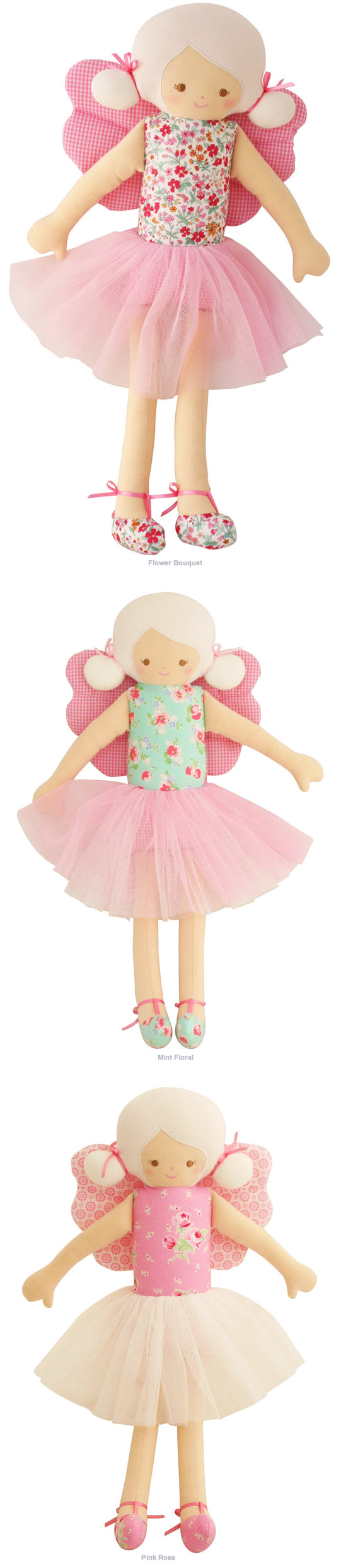 Fairy Doll - Pink Rose by Alimrose – Cottonbox Pty Ltd
