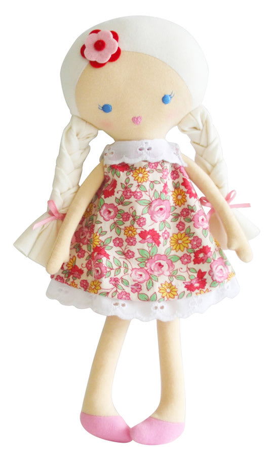 Rosie Liberty Doll - 30cm by Alimrose – Cottonbox Pty Ltd