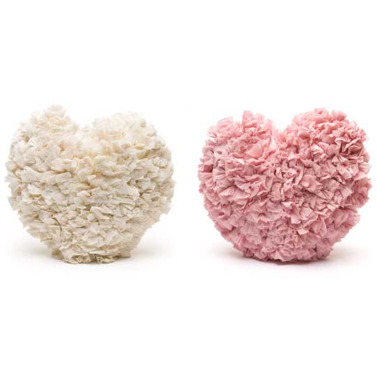 Shaggy Heart Cushions by Angads – Cottonbox Pty Ltd
