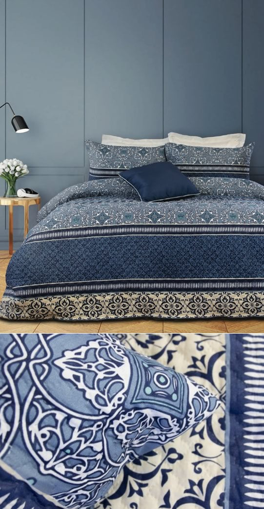 Allison Quilted Embossed Quilt Cover Set by Ardor – Cottonbox Pty Ltd