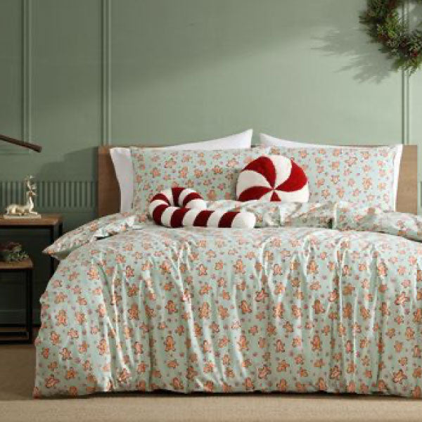 Gingerbread Man Quilt Cover Set by Ardor – Cottonbox Pty Ltd