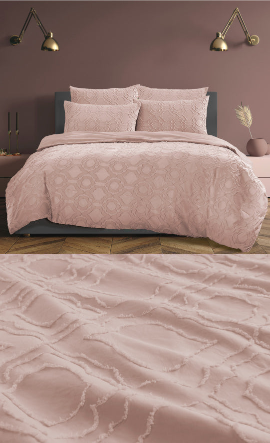 Millicent Peach 5PCE Comforter Set by Ardor – Cottonbox Pty Ltd