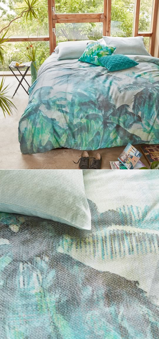 Palmera Green by Bedding House – Cottonbox Pty Ltd