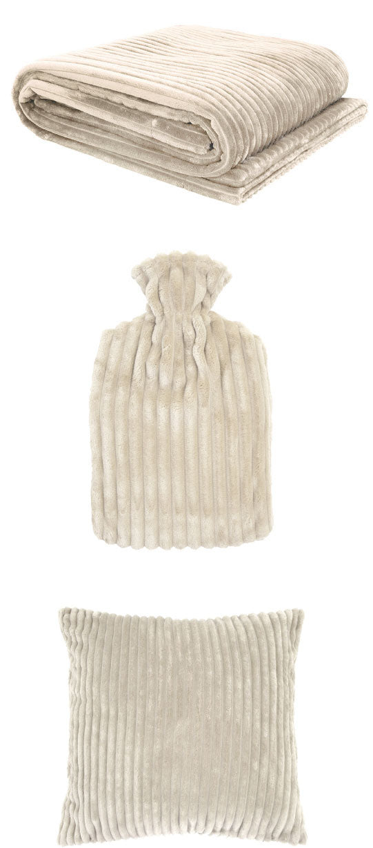 Channel Stone Cushion (50 x 50cm) by Bambury – Cottonbox Pty Ltd