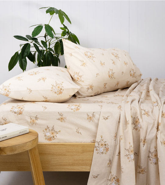 Ellen Flannelette Sheets by Bambury – Cottonbox Pty Ltd