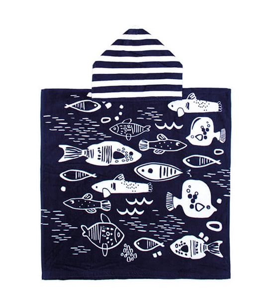 Fishy Wishy Poncho Pal by Bambury – Cottonbox Pty Ltd