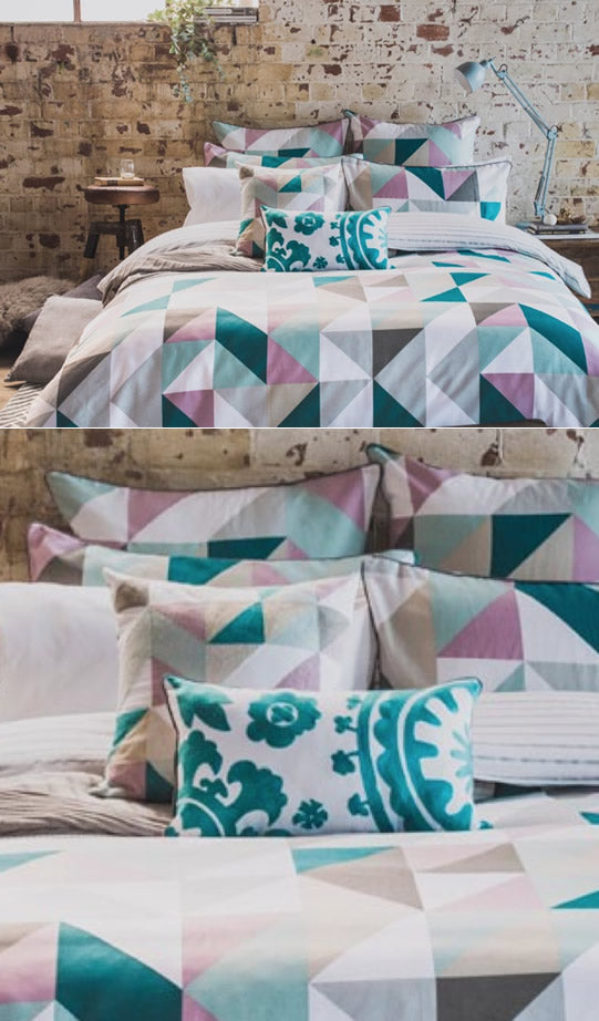 Lucia Quilt Cover Set by Bambury – Cottonbox Pty Ltd