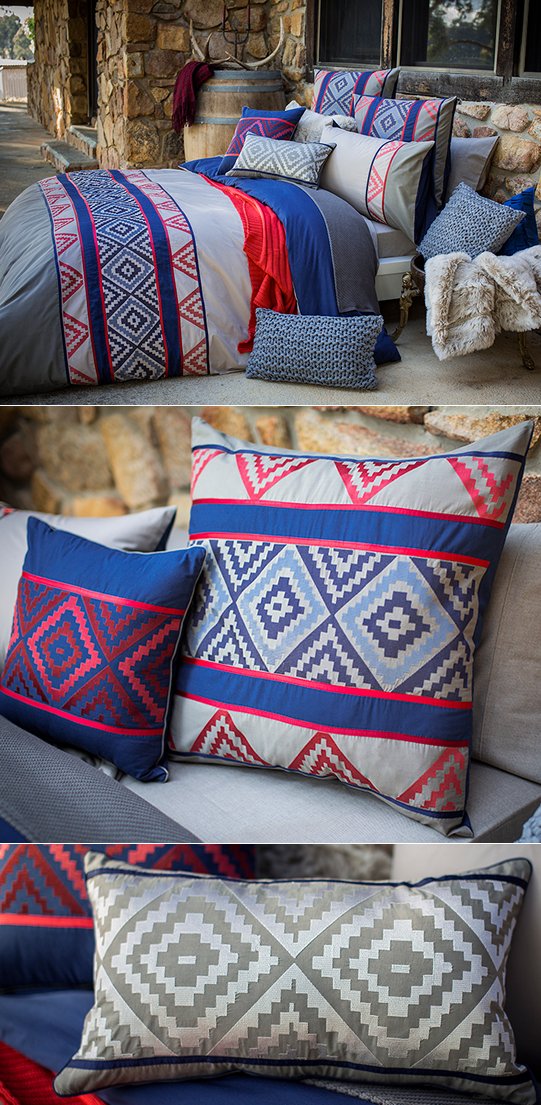 Sierra Quilt Cover Set by Bambury – Cottonbox Pty Ltd