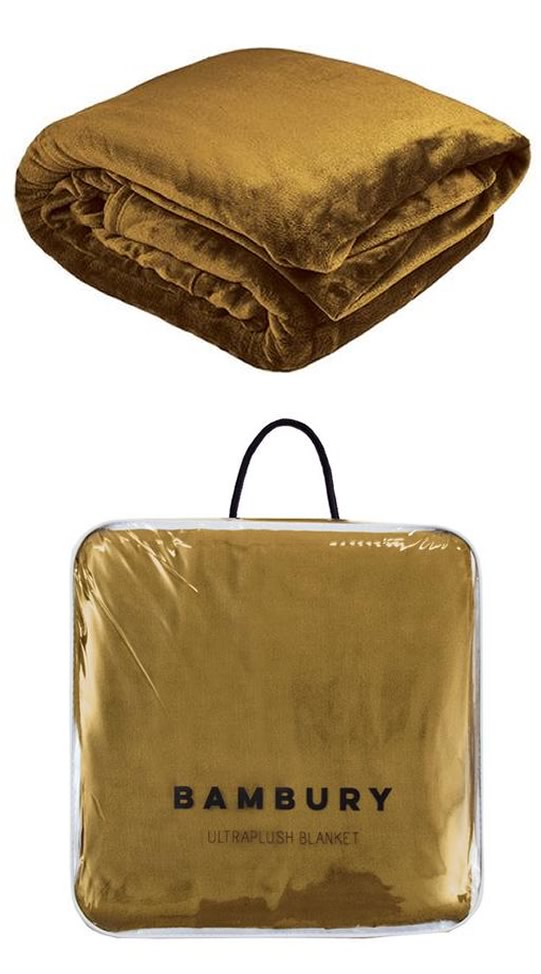 Ultraplush Tobacco Blanket by Bambury – Cottonbox Pty Ltd