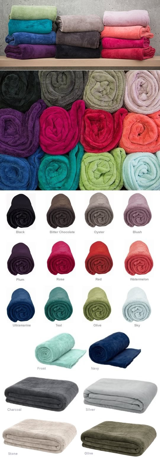 Microplush Throws by Bambury – Cottonbox Pty Ltd