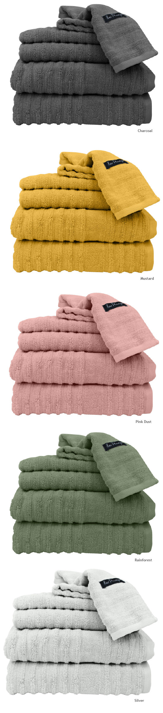 Elouera 6 Piece Bath Set by Bas Phillips – Cottonbox Pty Ltd