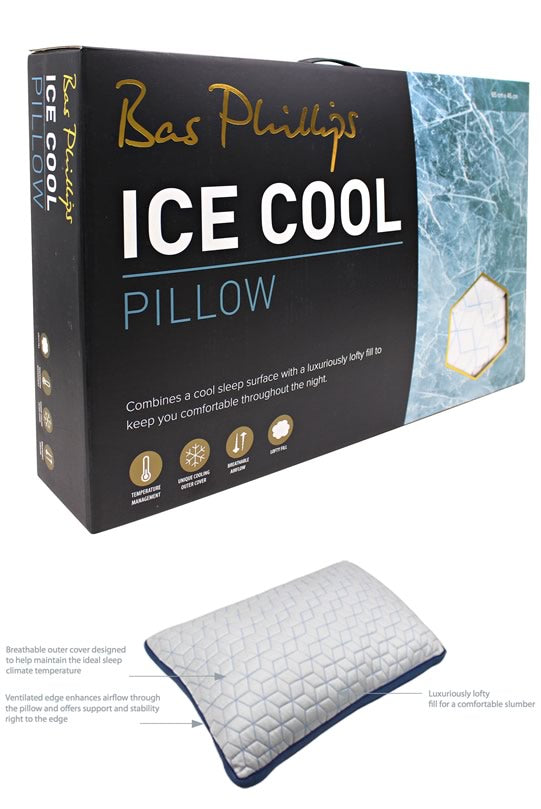 Ice Cool Pillow STANDARD by Bas Phillips – Cottonbox Pty Ltd