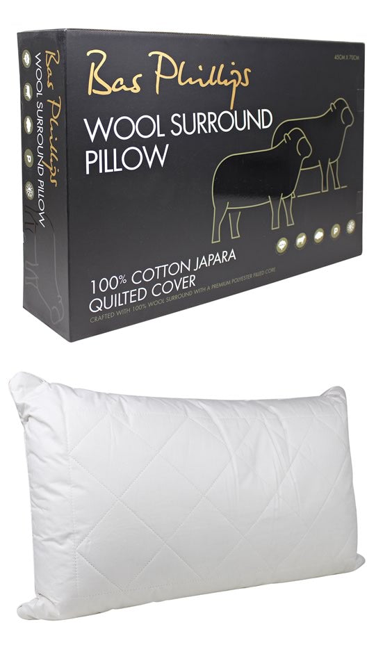 Luxury Wool Surround Pillows by Bas Phillips – Cottonbox Pty Ltd