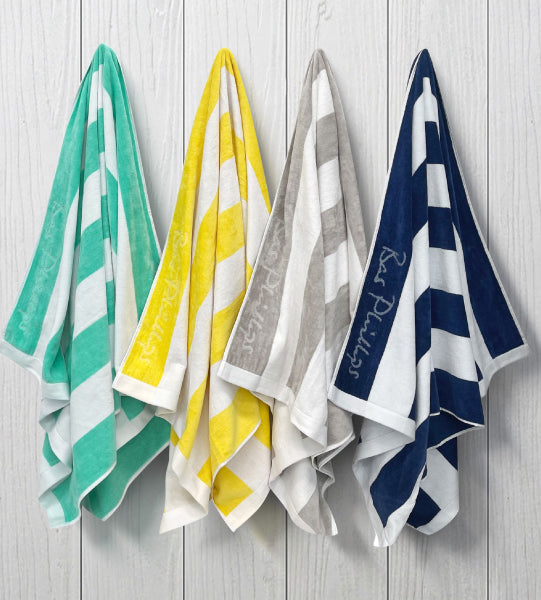 Cabana Luxury Beach Towel (90 x 170cm) by Bas Phillips – Cottonbox Pty Ltd