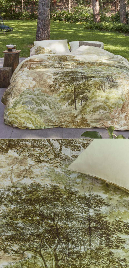 Arcadia Green Quilt Cover Set by Bedding House – Cottonbox Pty Ltd