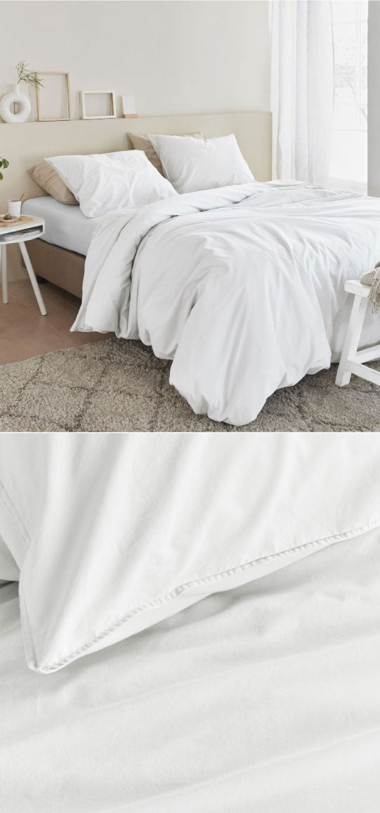 Organic Cotton Basic White Bed Linen by Bedding House – Cottonbox Pty Ltd