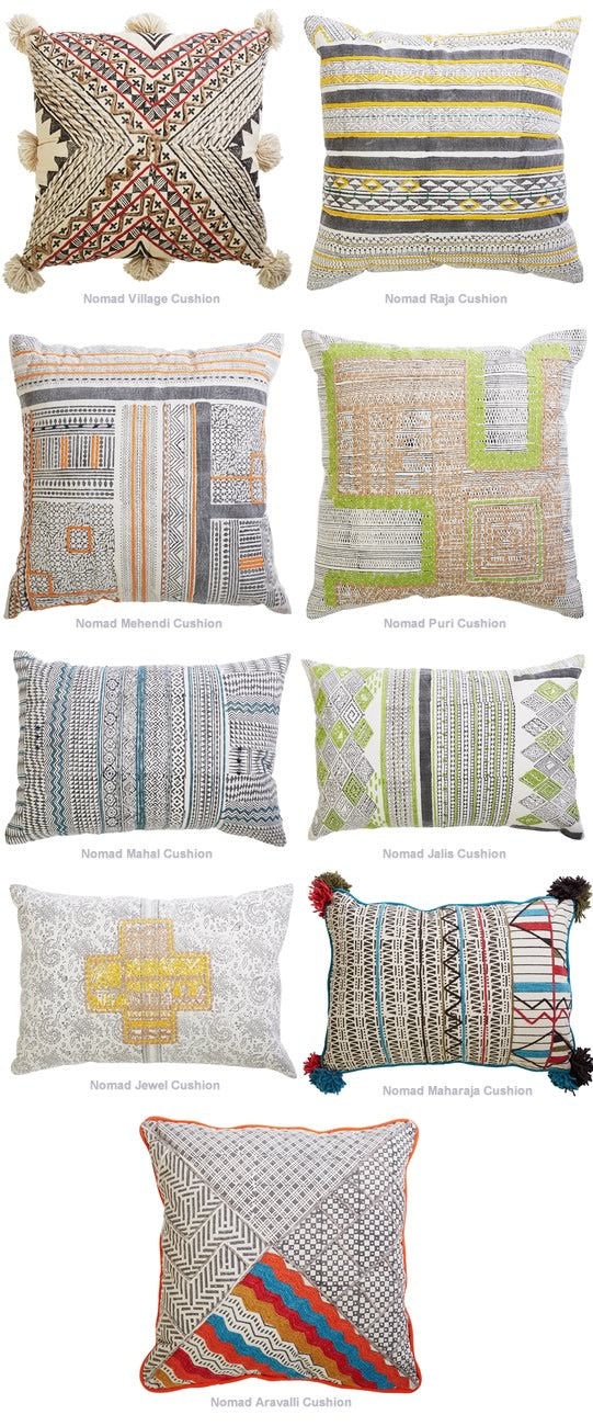 Nomad Cushions by Canvas – Cottonbox Pty Ltd