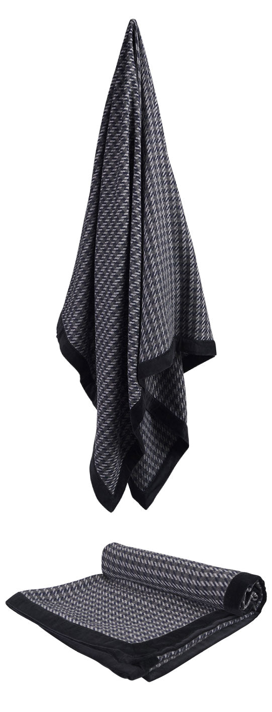 RETREAT CHICHESTER Wool Velvet Throw (130 x 170cm) by Canvas ...
