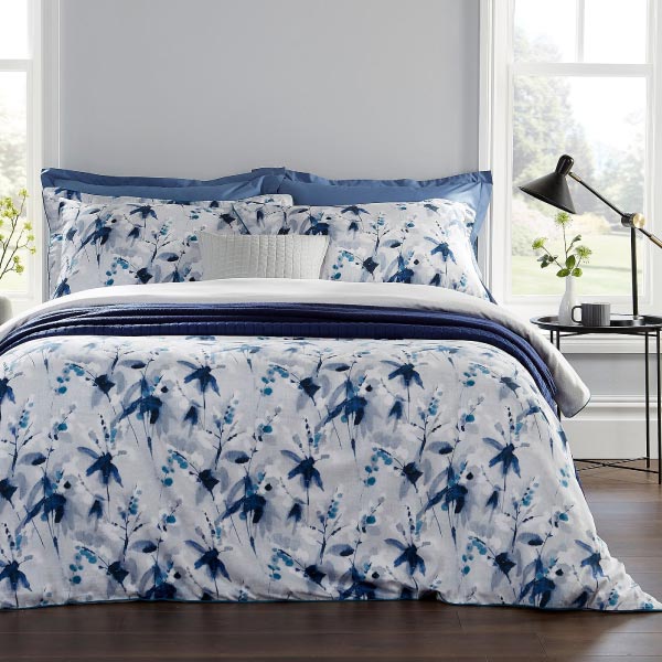 Nina Ink Quilt Cover Set by Christy – Cottonbox Pty Ltd