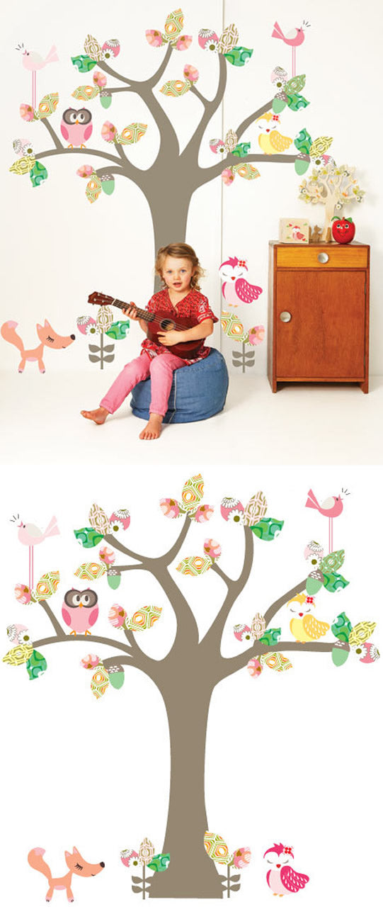 Enchanted Dark Pink Tree by Cocoon Couture – Cottonbox Pty Ltd