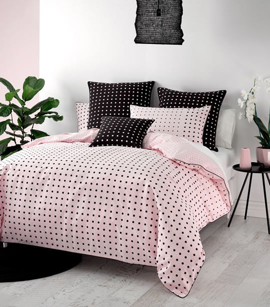 Point Pink Quilt Cover Set by Deco – Cottonbox Pty Ltd