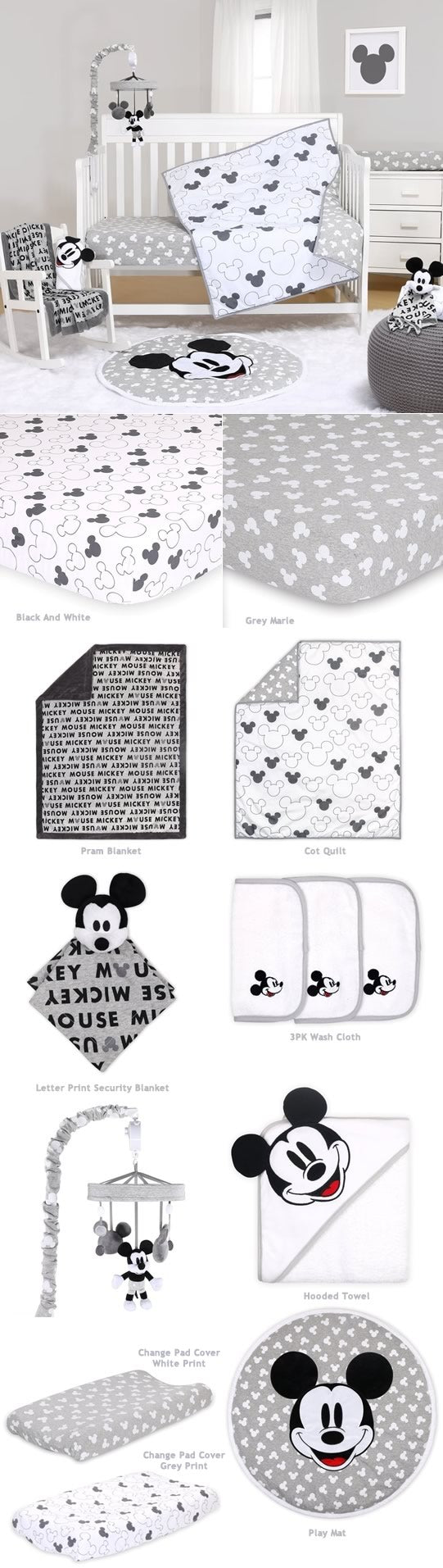 Disney Mod Mickey Musical Mobile by Disney Baby – Cottonbox Pty Ltd