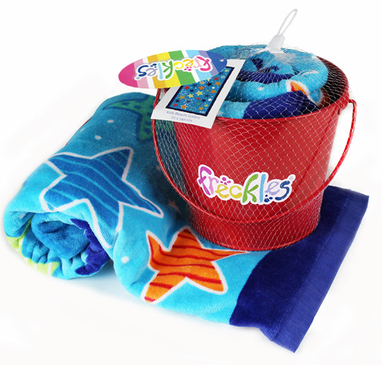 Galaxy Beach Bucket by Freckles – Cottonbox Pty Ltd