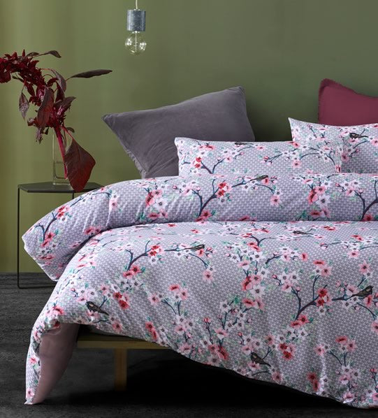 Cherry Quilt Cover Set by Accessorize – Cottonbox Pty Ltd