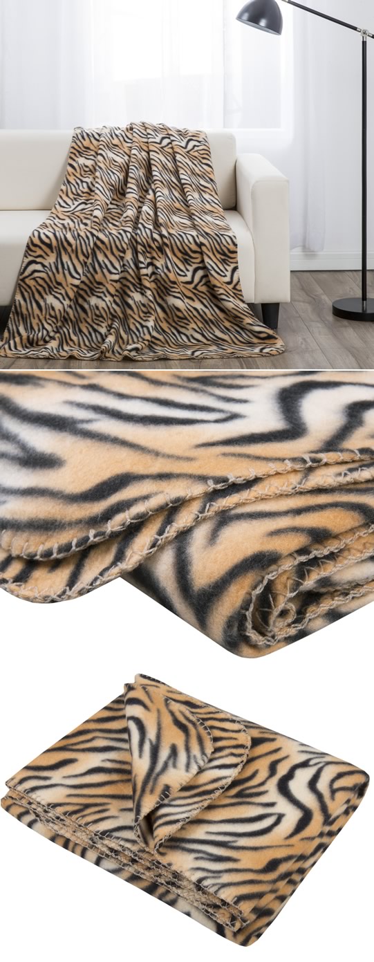 Tiger Throw by Accessorize – Cottonbox Pty Ltd