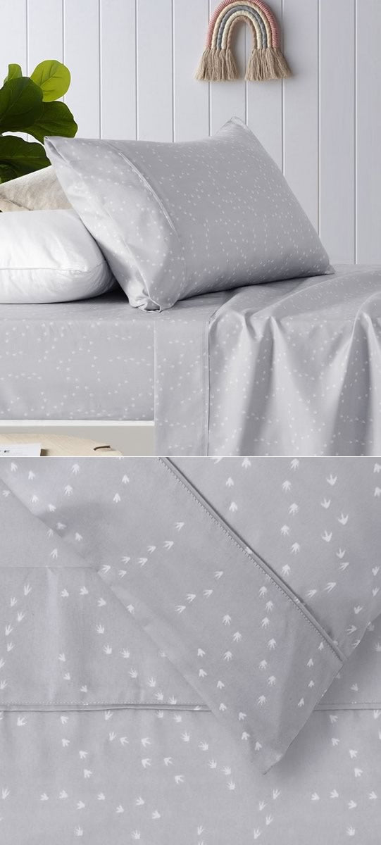 Paws Microfibre Sheet Set by Happy Kids – Cottonbox Pty Ltd