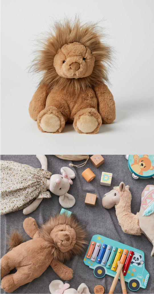 Floppy Lion Plush by Jiggle & Giggle – Cottonbox Pty Ltd