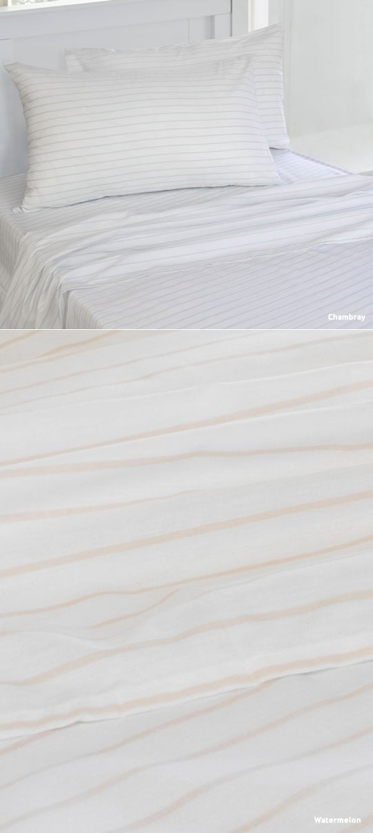 Stripe Watermelon Sheet Set by Jelly Bean Kids – Cottonbox Pty Ltd