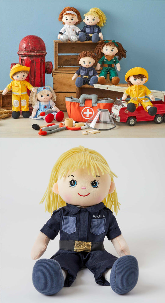 My Best Friend Doll LIZZY The Police Officer by Jiggle & Giggle ...