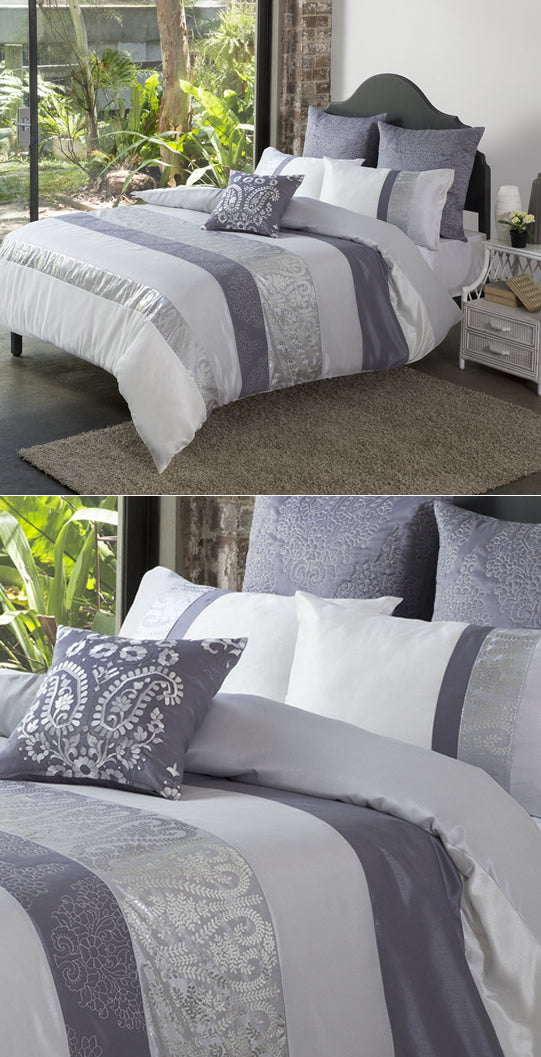 Atara Quilt Cover Set by Kas – Cottonbox Pty Ltd