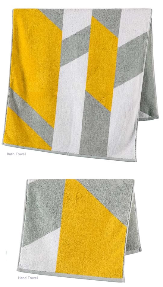 Finnley Mustard Towels by Kas – Cottonbox Pty Ltd