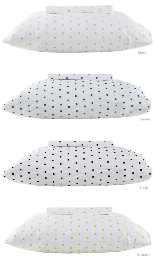 Mini Squares Sheet Set by Kas – Cottonbox Pty Ltd