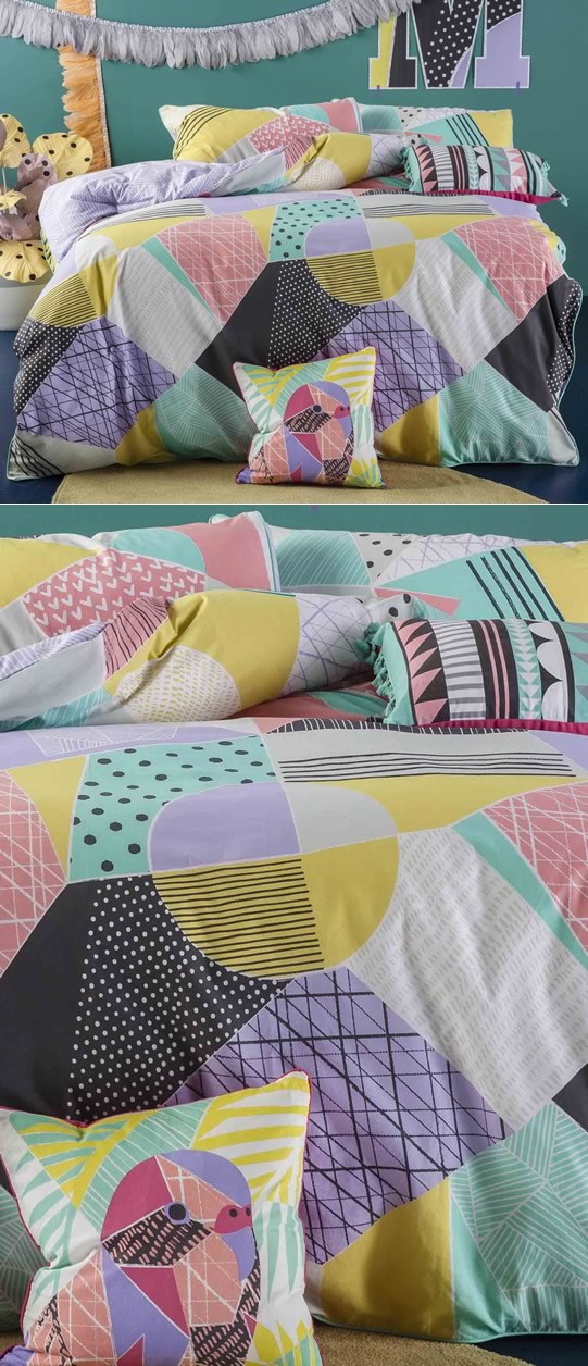 Molly Quilt Cover Set by Kas Kids – Cottonbox Pty Ltd