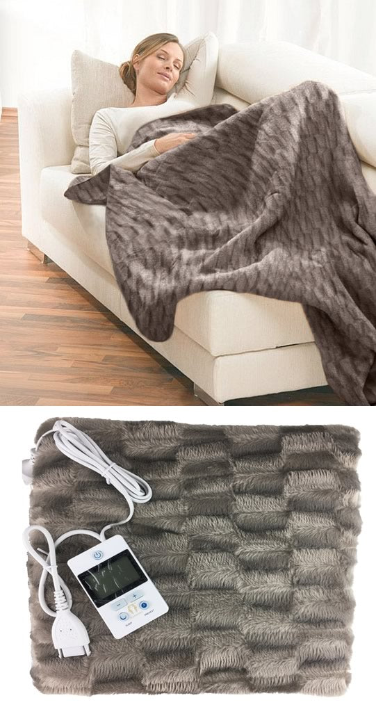 Electric Faux Fur Snuggle by Kingtex – Cottonbox Pty Ltd