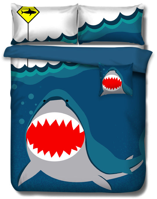 Shark Comforter Set by Kingtex – Cottonbox Pty Ltd