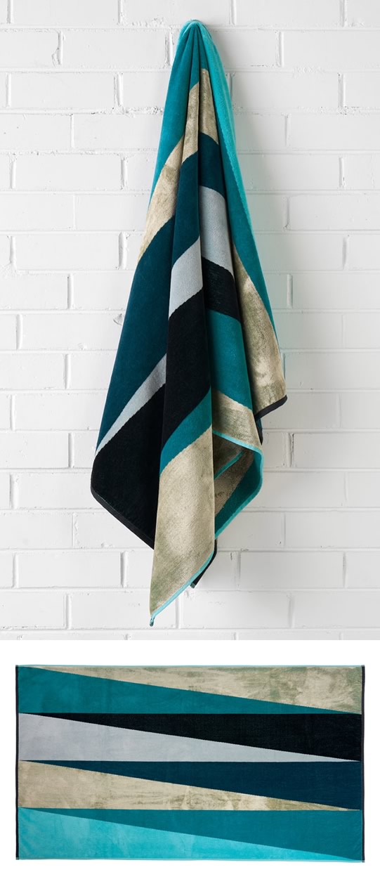 Jex Cool Beach Towels by Linen House – Cottonbox Pty Ltd