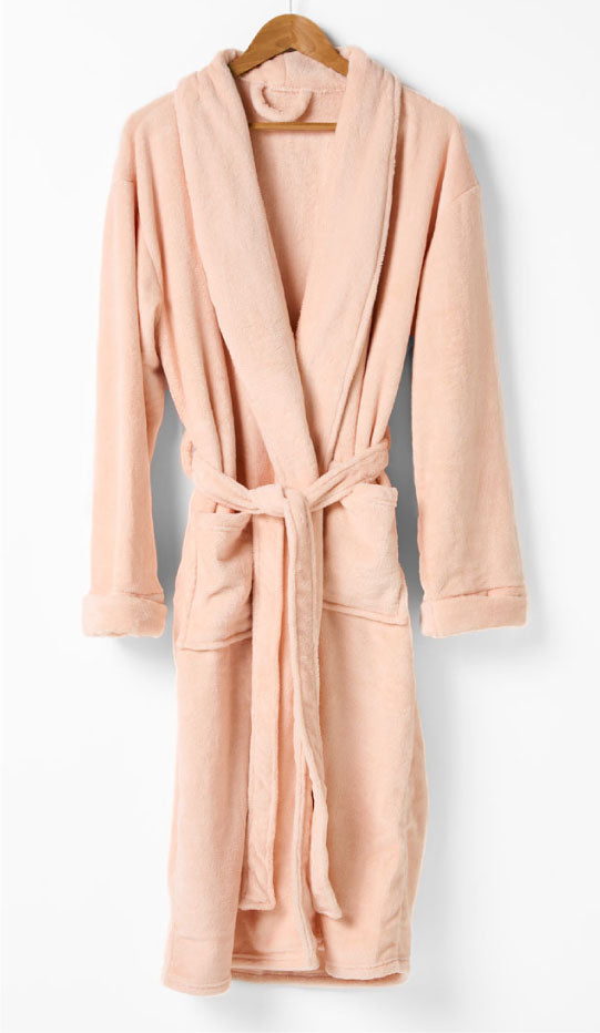 Plush Pink Robe by Linen House – Cottonbox Pty Ltd