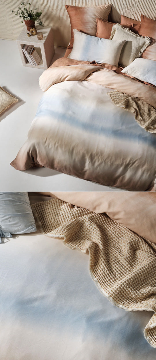 Skyline Tan Quilt Cover Set by Linen House – Cottonbox Pty Ltd