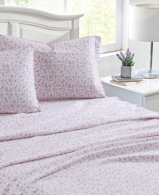 Paisley Rose Flannel Sheet Set by Laura Ashley – Cottonbox Pty Ltd