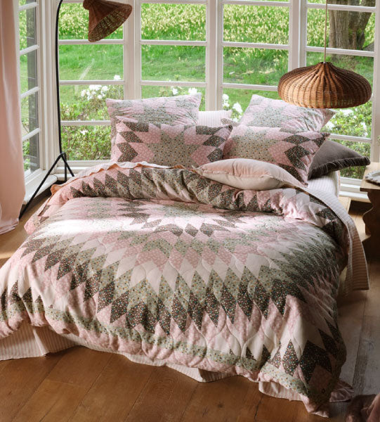 Dusty Rose Quilt Cover Set by Linen House – Cottonbox Pty Ltd